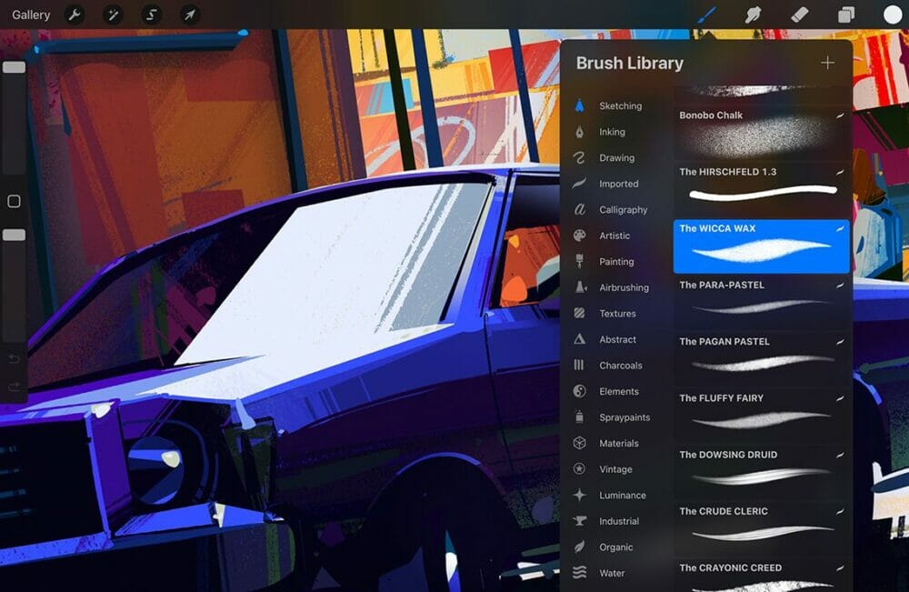 How to create brushes in PROCREATE - Digi Lines