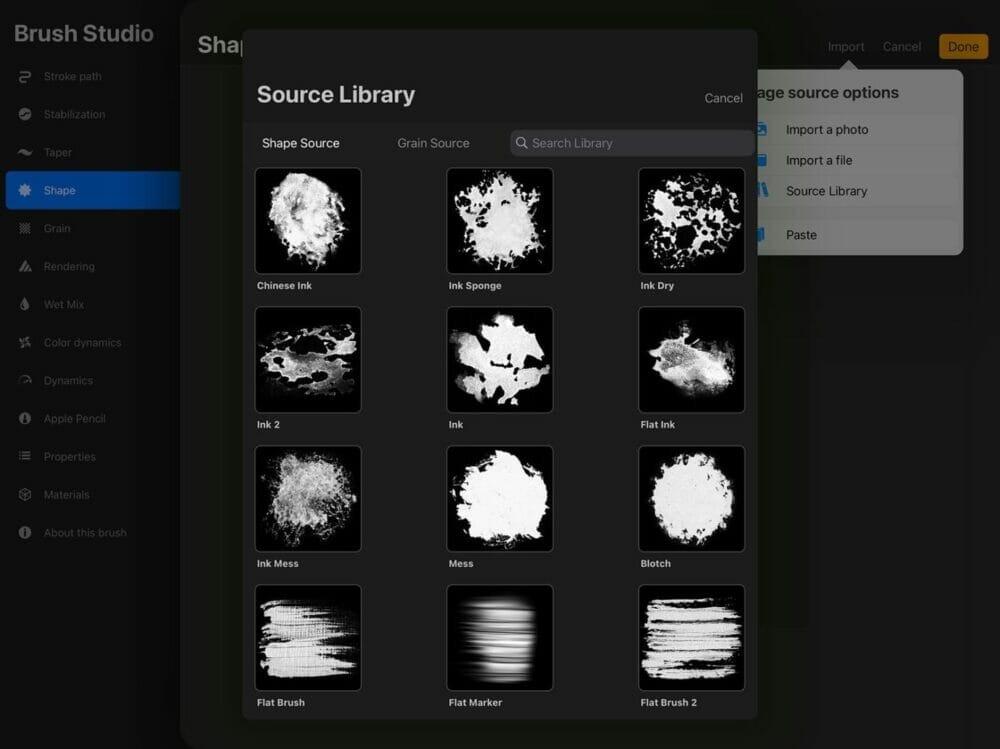 How to create brushes in PROCREATE - Digi Lines